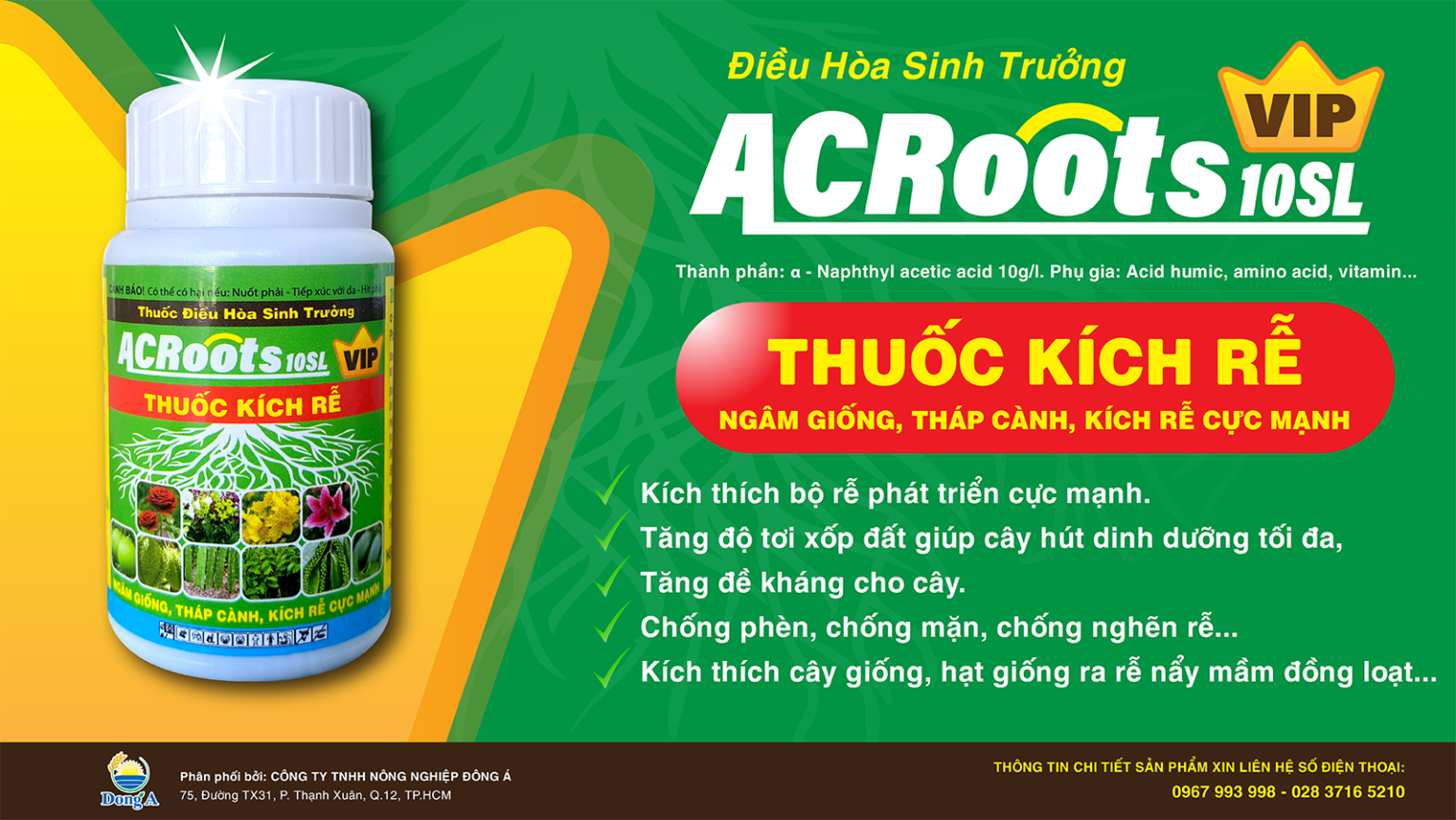 CÔNG TY TNHH NÔNG NGHIỆP ĐÔNG Á