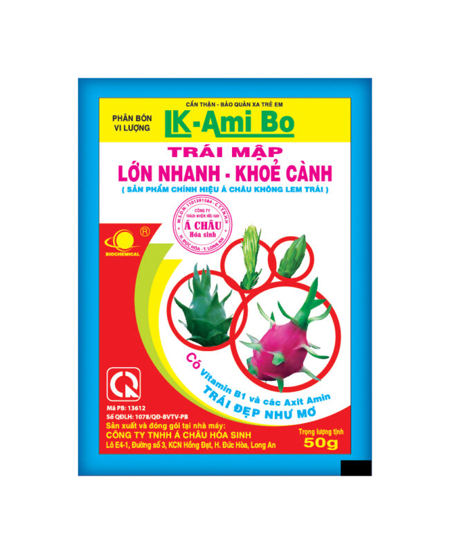 TRÁI MẬP - LỚN NHANH - KHỎE CẢNH - LK-AMI BO 50G - CÔNG TY TNHH NÔNG ...